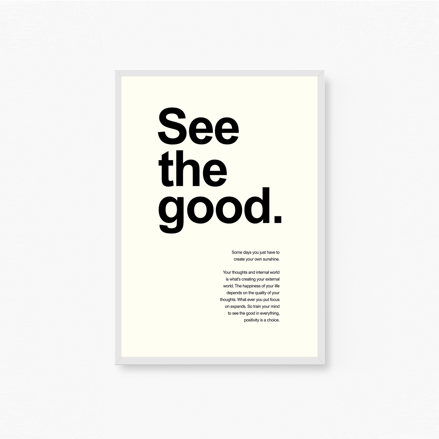 See the Good Poster – Deinspar